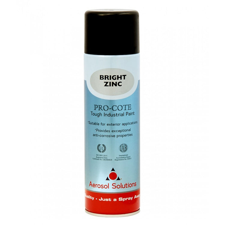 PRO-COTE Premium Quality Tough Bright Zinc 500ml – Motion Plus Limited